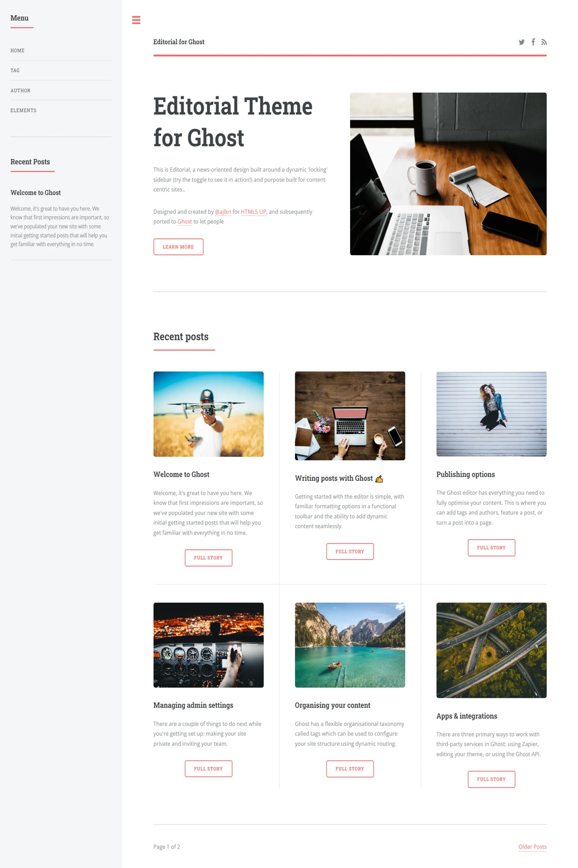📰 Editorial Ghost Theme Perfect for News & Blogs