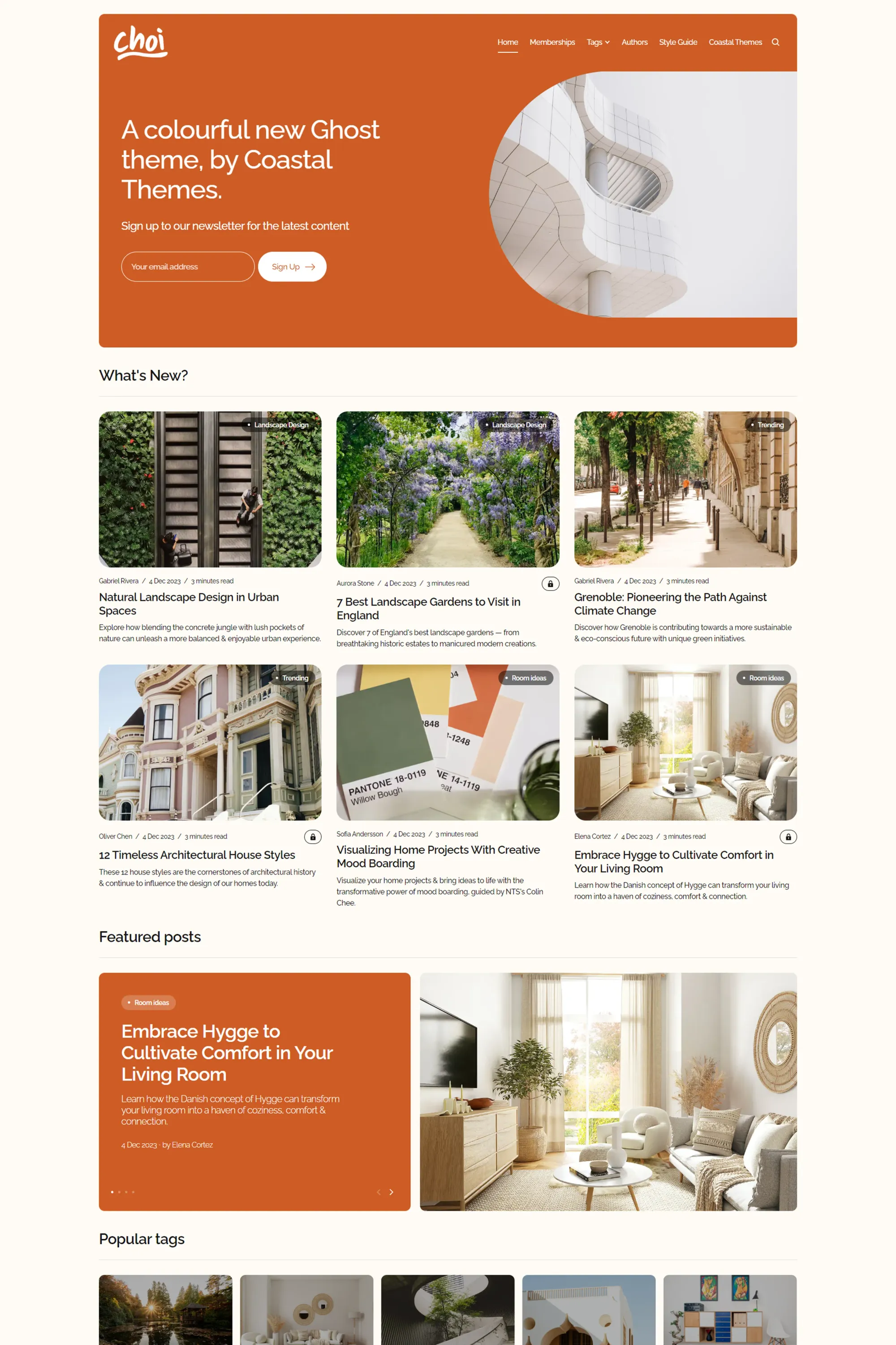 🔥 Choi Ghost Theme by Coastal Themes 🌟 Elevate Your Blog 🖋️