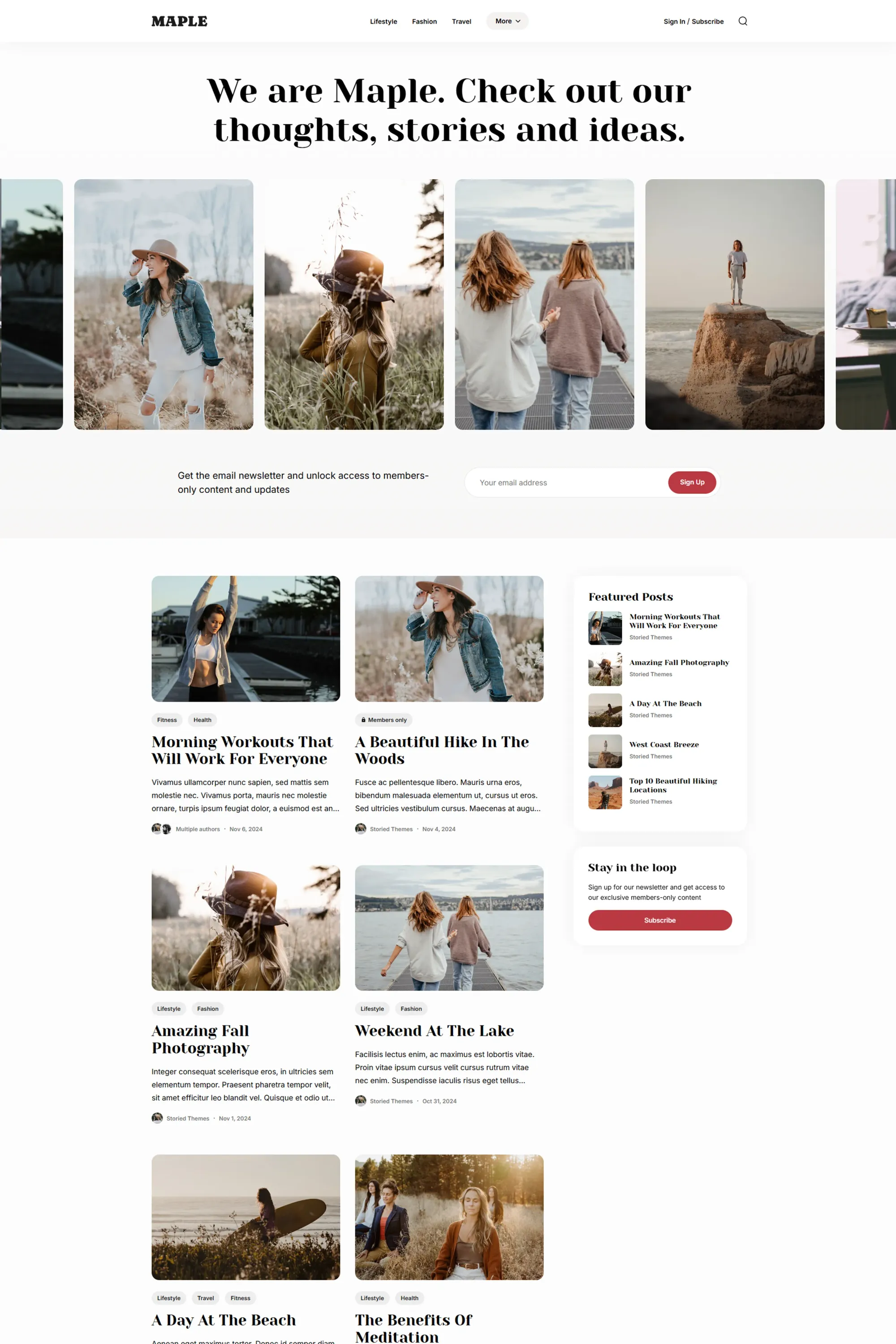 🔥 New Maple Ghost Theme by Storied Themes - Try Now! 🌟