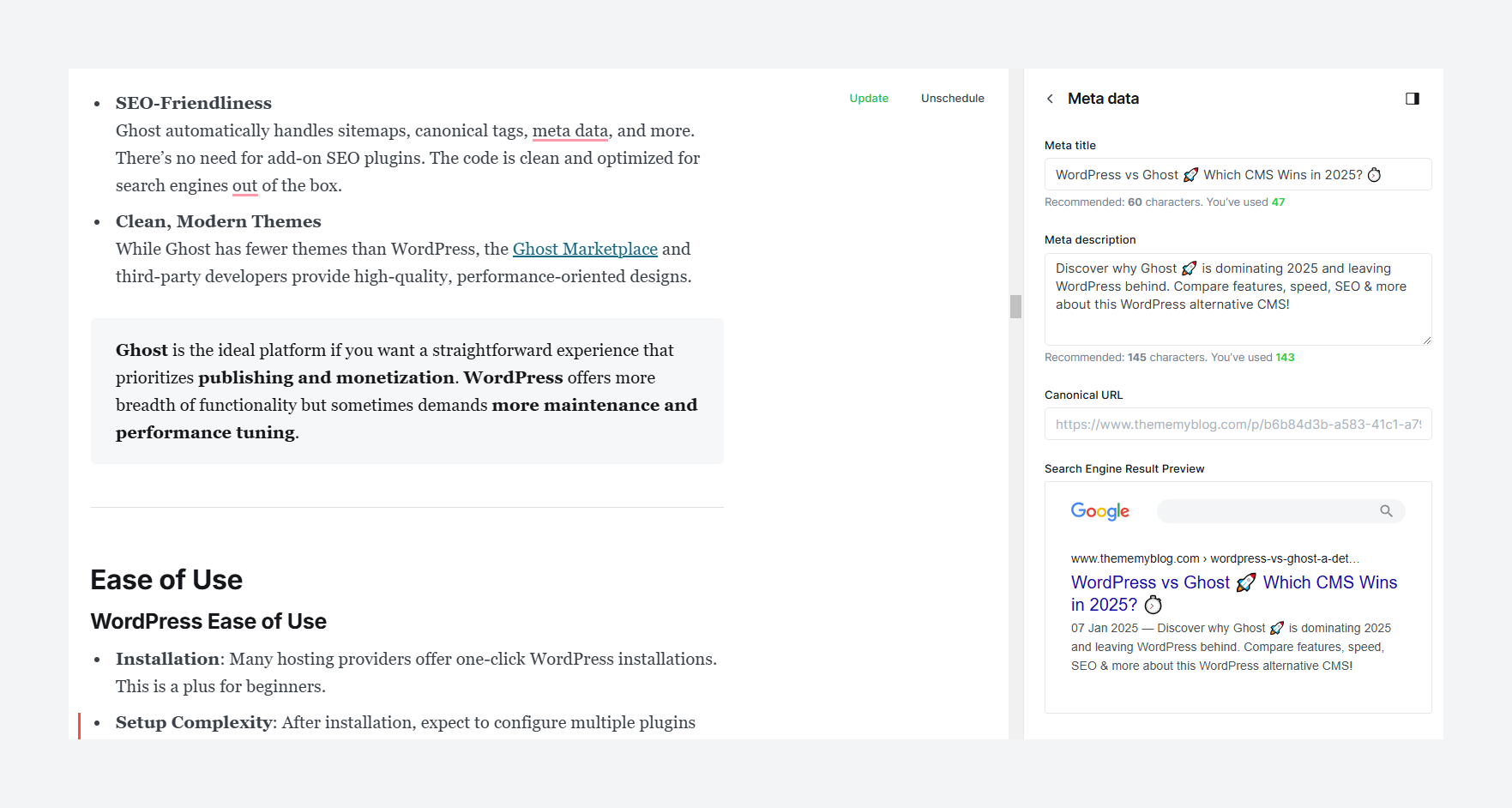 WordPress vs Ghost 🚀 Which CMS Wins in 2025? ⏱️